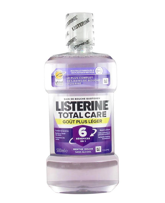 Listerine Bain De Bouche 6 Total Care 500ml – beautymarket.maroc