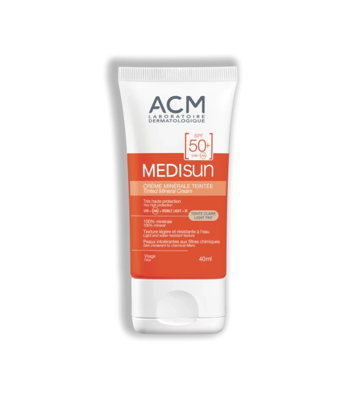 Acm Medisun CrÈme MinÉrale TeintÉe Spf 50 Beautymarket Maroc