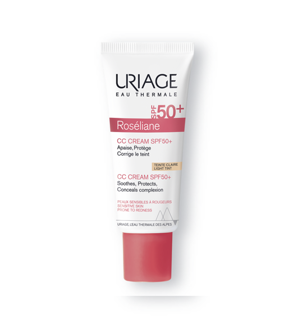URIAGE ROSÉLIANE CC CREAM SPF50 TEINTE CLAIRE – beautymarket.maroc