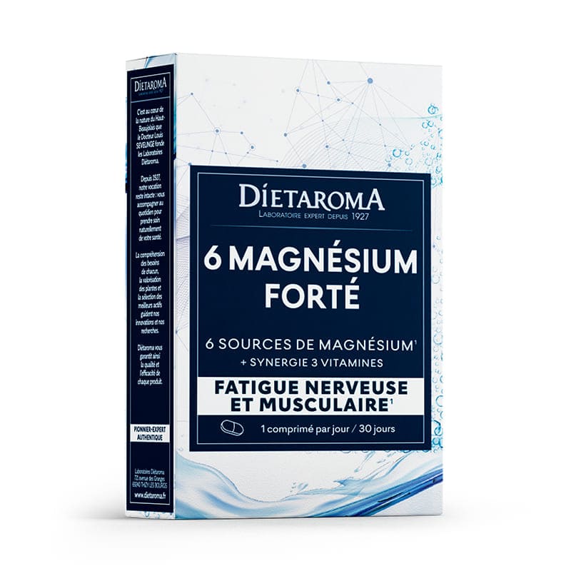 Dietaroma 6 Magnesium Forte 30 Comprimes – beautymarket.maroc