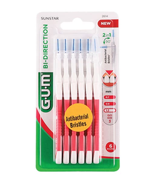 GUM BROSSETTE BI-DIRECTION ULTRA MICRO-FINE 1,2 MM – beautymarket.maroc