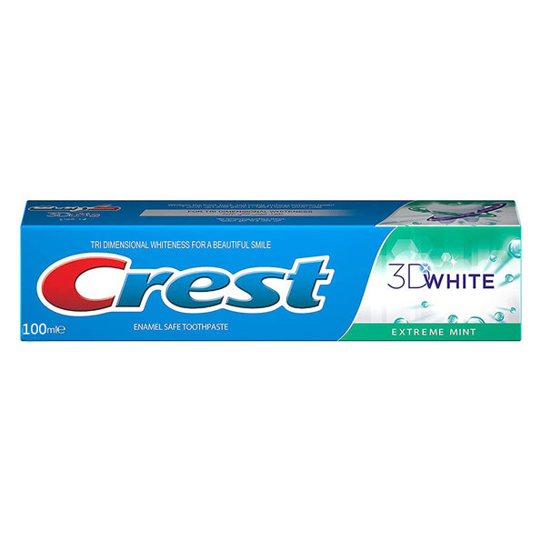 CREST 3D white Dentifrices Blanchissants 100ML – beautymarket.maroc