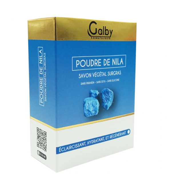 GALBY SAVON VEGETAL SURGRAS POUDRE DE NILA 100 G – beautymarket.maroc