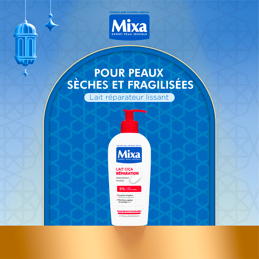 MIXA LAIT CICA REPARATION 250 ML – beautymarket.maroc