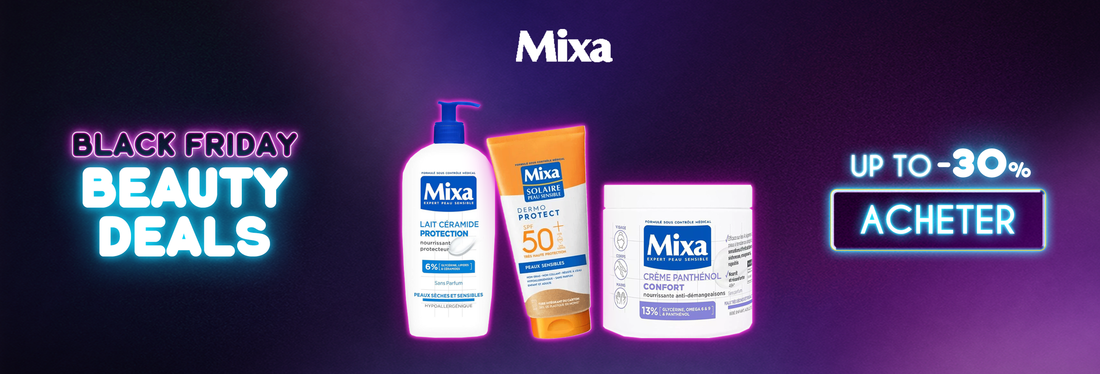 Mixa - Soins Visage, Corps, Bébé & Solaires – beautymarket.maroc