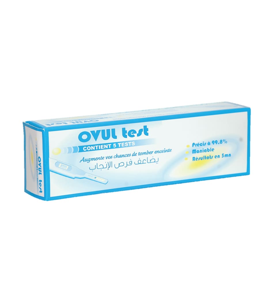 OVUL TEST PACK DE 5 TESTS – beautymarket.maroc
