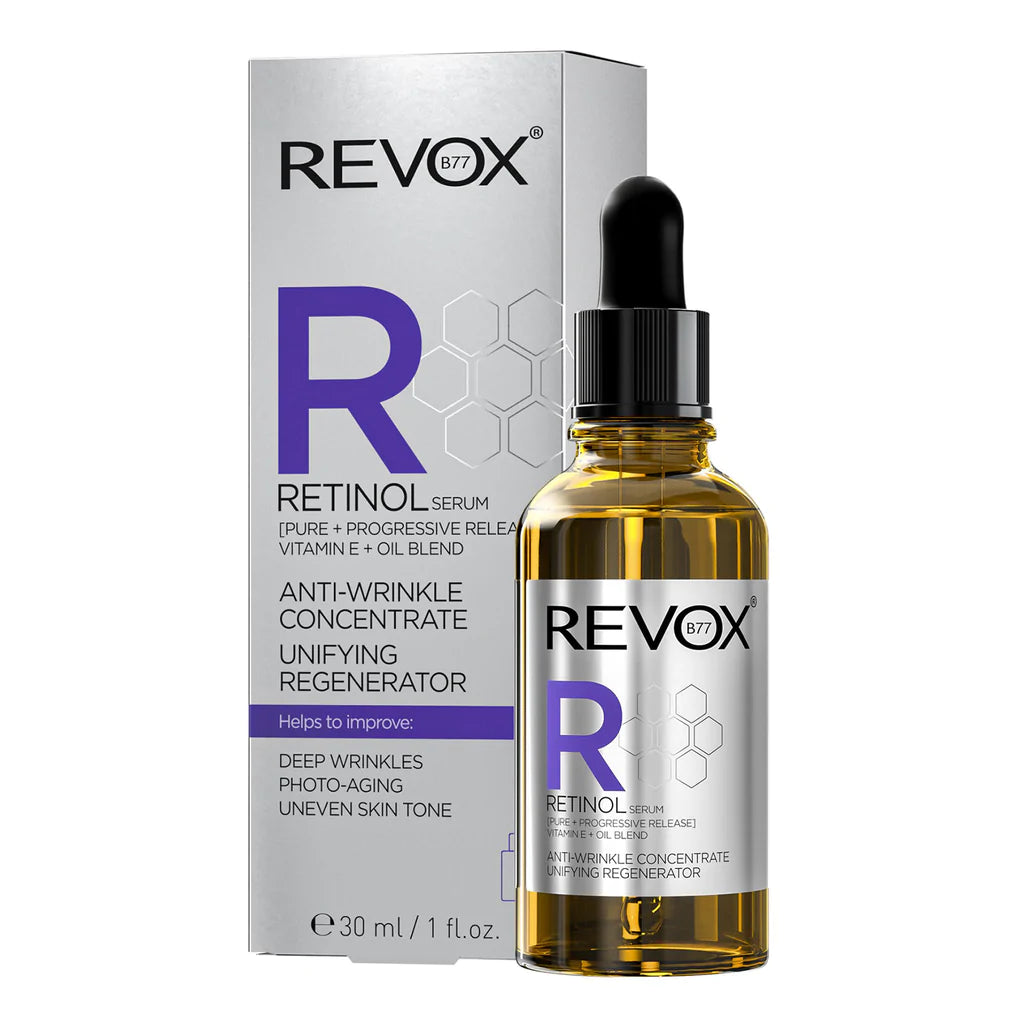 REVOX B77 RETINOL SERUM UNIFYING REGENERATOR 30ml – beautymarket.maroc