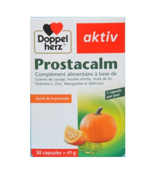 DOPPELHERZ PROSTACALM SANTE DE PROSTATE 30 CAPSULES – beautymarket ...
