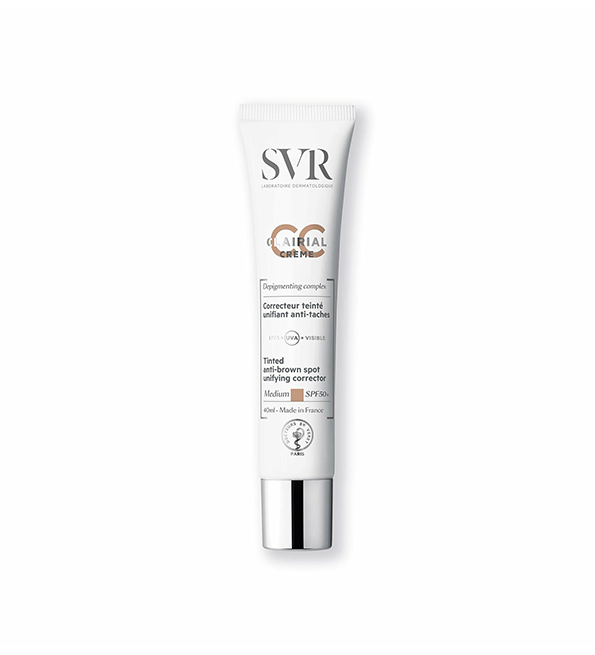 SVR CLAIRIAL CC CREME MEDIUM SPF 50+ 40ML – beautymarket.maroc