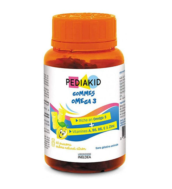 PEDIAKID GOMMES OMÉGA 3 /60 GOMMES – beautymarket.maroc