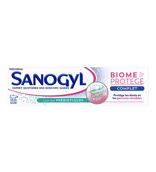 SANOGYL DENTIFRICE BIOME PROTÈGE COMPLET 75ML – beautymarket.maroc