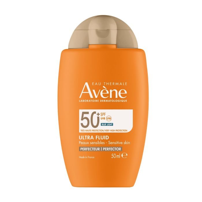 AVENE ULTRA FLUID PERFECTEUR SPF 50 BLUE LIGHT PEAU SENSIBLE 50 ML ...