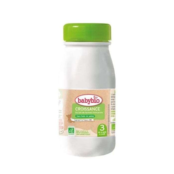 BABYBIO LAIT CROISSANCE 3 LIQUIDE 250 ML – beautymarket.maroc