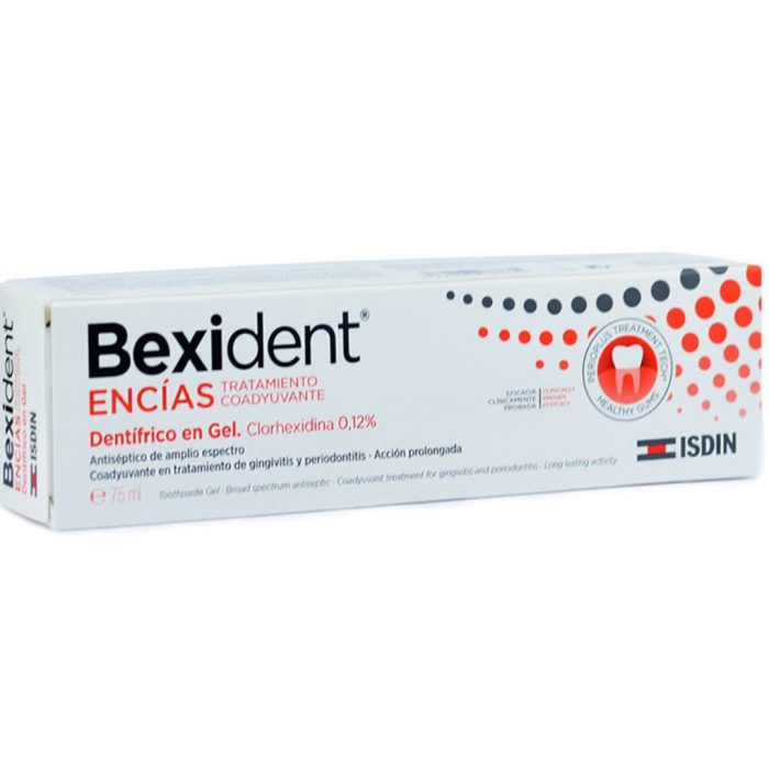 BEXIDENT DENTIFRICE GEL GINGIVAL 0,12 75 ML – beautymarket.maroc