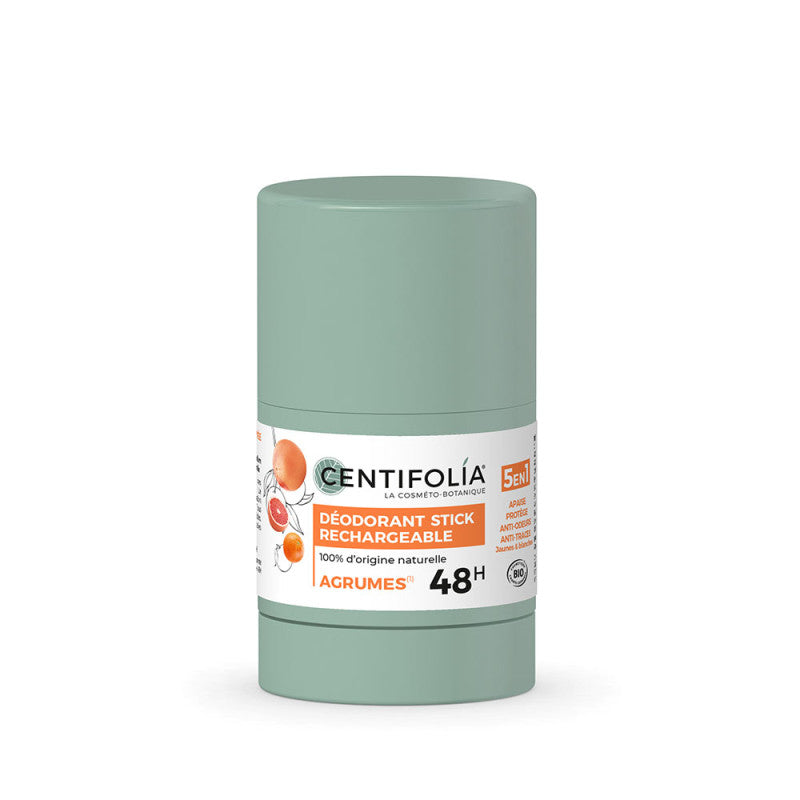 Centifolia Déodorant Stick Rechargeable Agrumes 48h – Fraîcheur Nature ...