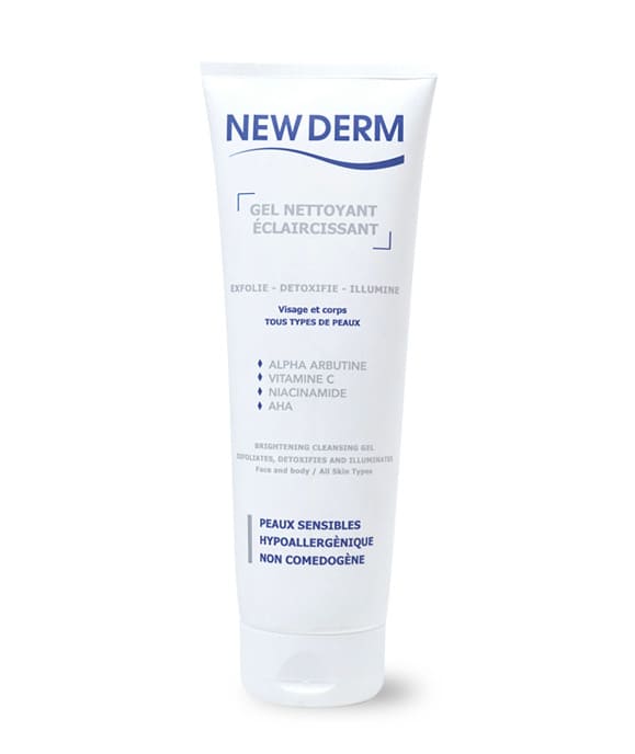 New Derm Gel Nettoyant Eclaircissante 250ml – beautymarket.maroc