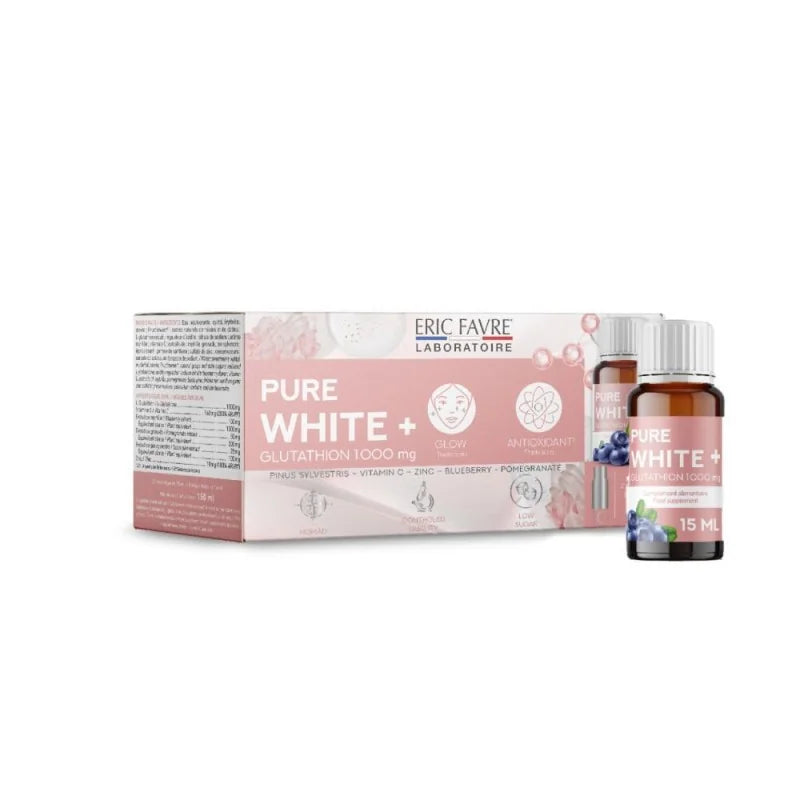 ERIC FAVRE SHOT PURE WHITE + GLUTATHION 1000 MG – beautymarket.maroc