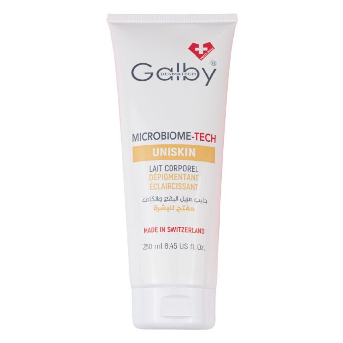 GALBY UNISKIN MICROBIOME TECH LAIT CORPOREL DEPIGMENTANT ECLAIRCISSANT ...