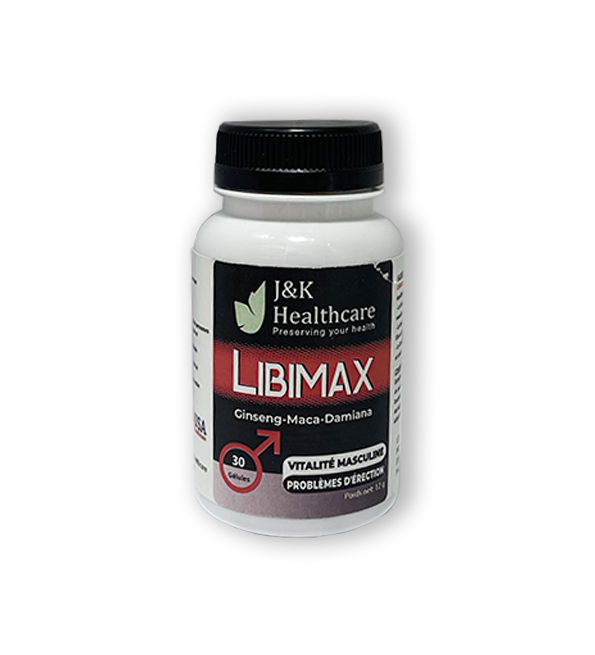 J&K Healthcare libimax 30 gelules – beautymarket.maroc