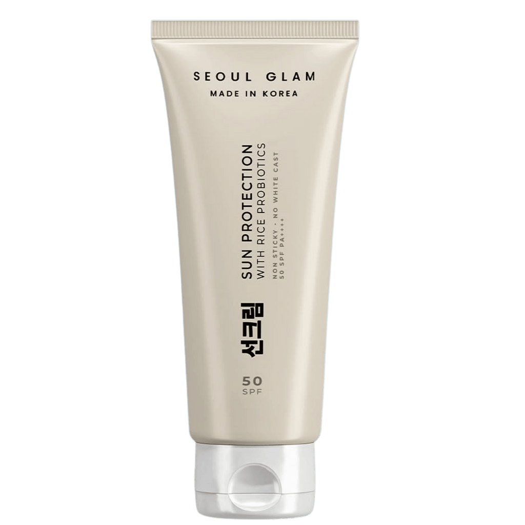 Seoul Glam Sun Protection with Rice Probiotics SPF50+ PA++++ – Crème S ...