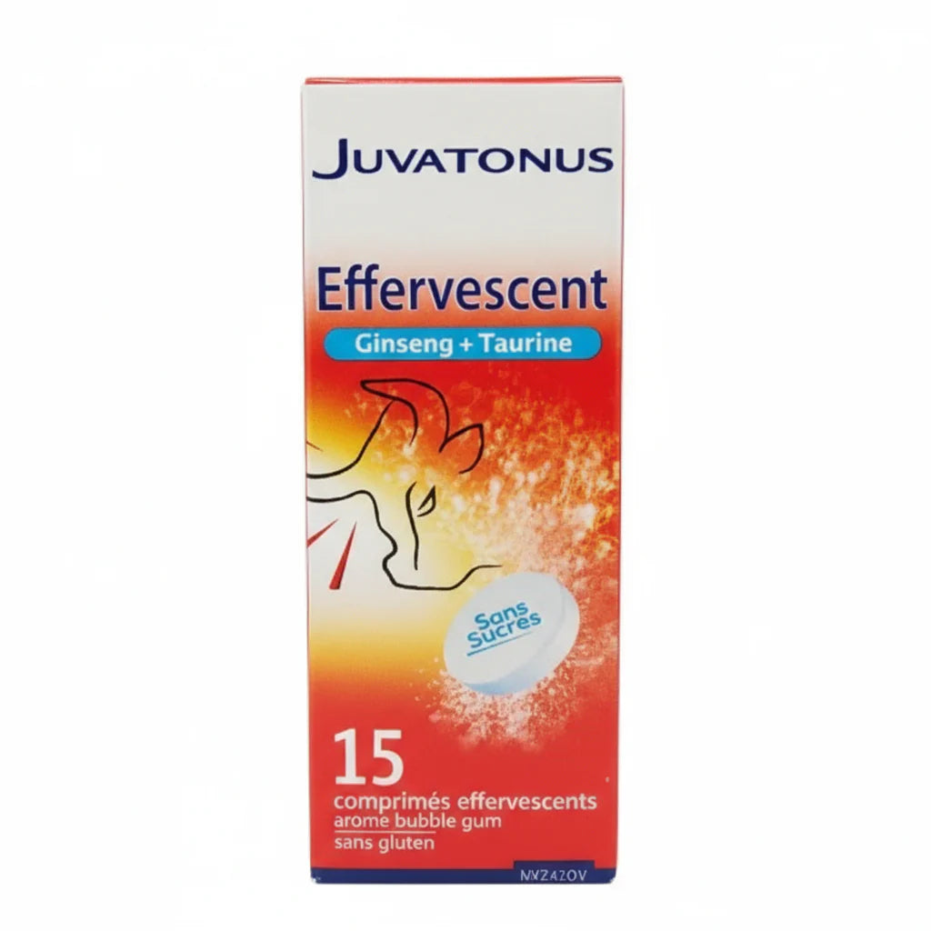JUVATONUS 15 Comprimes Effervescents – beautymarket.maroc