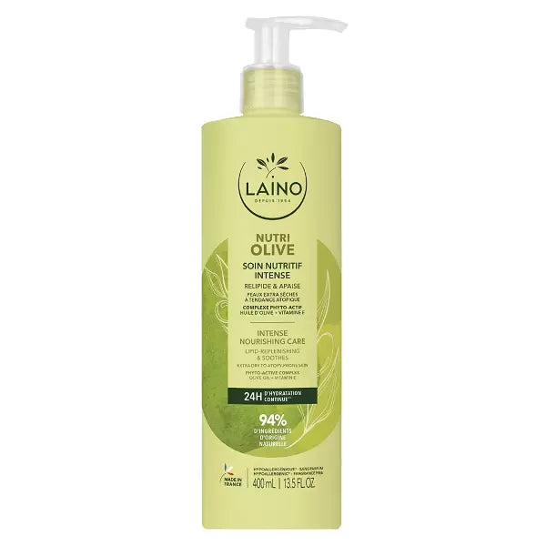 LAINO NUTRI OLIVE SOIN NUTRITIF INTENSE 400 ML – beautymarket.maroc