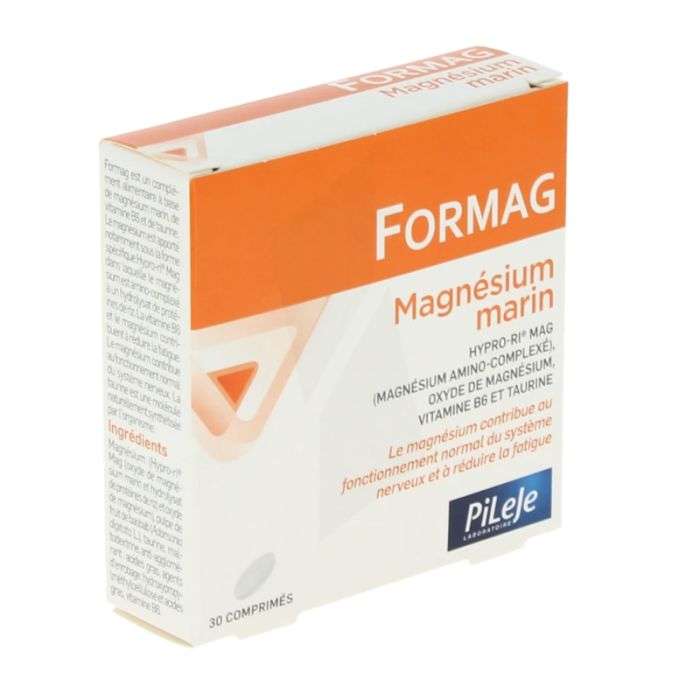 PILEJE FORMAG MAGNESIUM MARIN 30 COMPRIMES – beautymarket.maroc