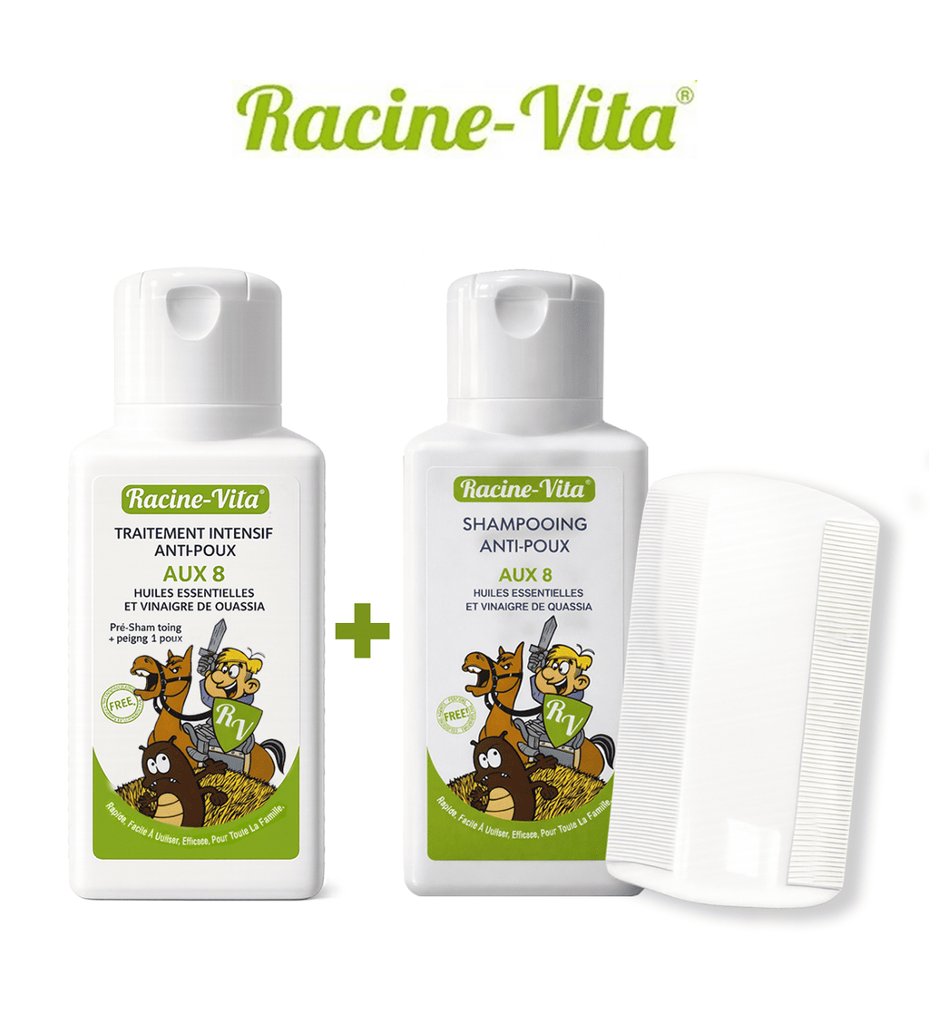 Racine Vita Pack Anti Poux Shampooing 250ml + Lotion 250ml ...
