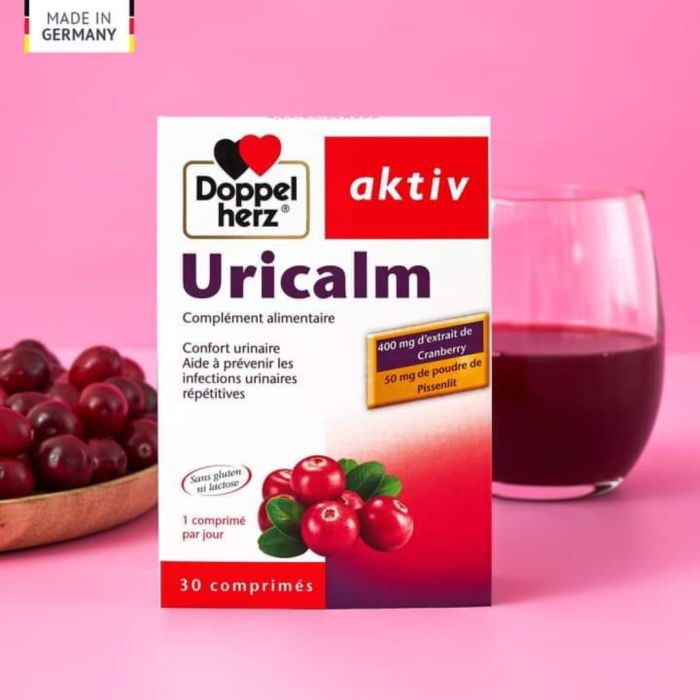 DOPPEL HERZ URICALM– 30 Comprimés – beautymarket.maroc